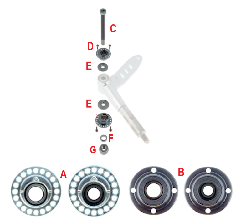 OTK Castor-Camber Discs - K-Racing