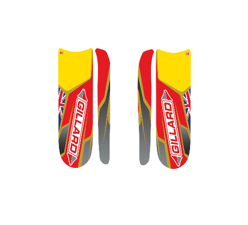 Gillard Kart M10 Side Pod Stickers, 2022 - OTK Stickers - K-Racing